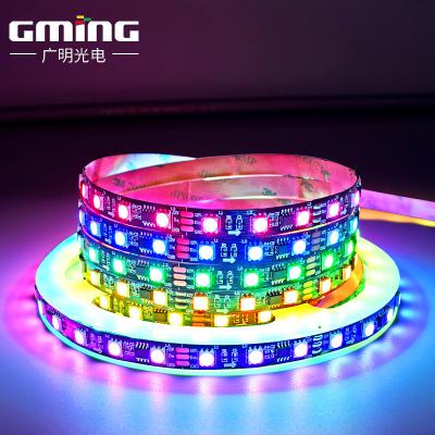 China 5V LED Neon Strip Lights RGB 5050 Blackboard Lamp Belt Built In IC for sale