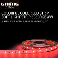 China Low Voltage 5050 LED Flexible Strip Light RGB WW Linear Engineering Light Strip for sale