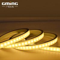 China Neon Silicone Tube Light Strip 5*13MM Single Color Dual Color Temperature 2835/5050/3838 Soft Light Strip for sale