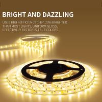China Flexible SMD 3528 LED Strip Light Low Voltage Two Color 120LEDs UL Certified for sale