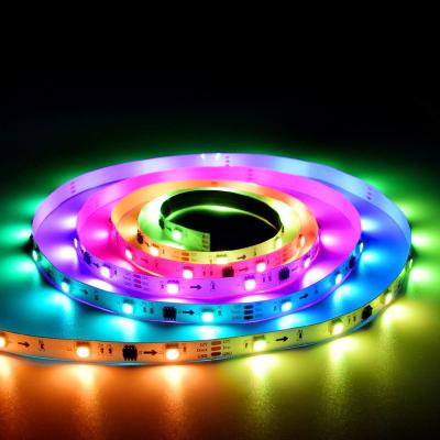 China Symphony SMD 5050 RGB LED Strip 12V 5m Thickened Double Sided Film Panel Flexible for sale