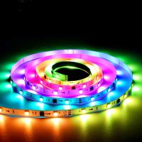 China External 1903IC SMD 5050 LED Strip Light Low Voltage Magic Color Dimmable for sale
