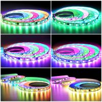 China External 1903IC SMD 5050 LED Strip Light Low Voltage Magic Color Dimmable for sale