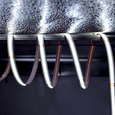 China Ultra Narrow COB LED Strip Light Flexible Line Light 12V 24V 4mm Wide 480 Beads for sale