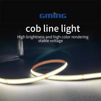 China Ra90 Flexible COB LED Strip Light Low Voltage Ultra Narrow 12V 24V Voltage for sale