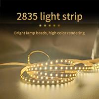China Hotel SMD 2835 LED Strip 120pcs Low Voltage 12V / 24V For Cabinet Bathroom Mirror for sale