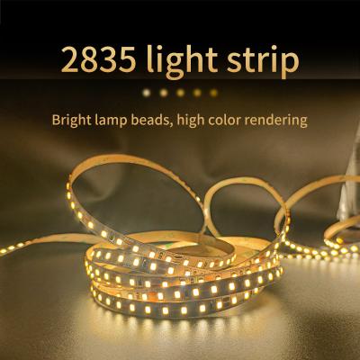 China 12V / 24V SMD 2835 LED Strip 120 Lights Hotel Display Cabinet Bathroom Mirror Lighting for sale