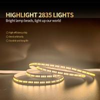 China 2835 Led Strip Low Voltage 12/24V 10mm Flexible Led Ribbon Light for sale