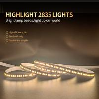 China 12/24V 2835 120 Light Flexible LED Strip for tv Backlight Illuminated Signs Decor for sale
