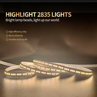 China 12/24V 2835 120 Light Flexible LED Strip for tv Backlight Illuminated Signs Decor for sale