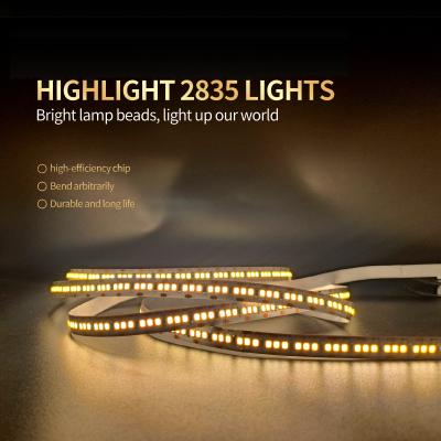 China Hotel Lighting Display Cabinet Decor Flexible Led Strip Lights 2835 120Leds for sale