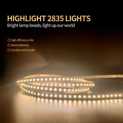 China Low Voltage 24V 2835 LED Strip for Hotel Lighting Bathroom Mirror Lighting for sale