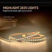 China 2835 Led Strip12/24V Flexible Dimmable Led Strip Lights With Remote Control for sale