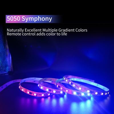 China Rgb 5050 Led Strip Lights Waterproo Flexible Light Strip Color Changing for sale