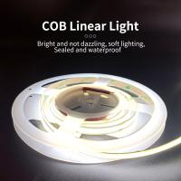China Cob Waterproof Led Strip Lights 12v Flexible Led Light Strip 5m/roll for sale