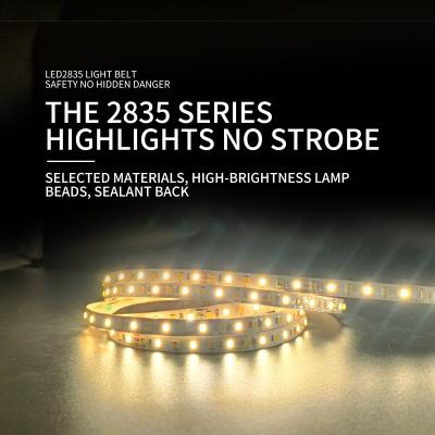 China Low Voltage SMD LED Flexible Strips 2835 12V Self Adhesive High Brightness for sale
