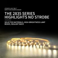 China Flexible SMD 2835 LED Strip 12V Low Voltage 25mm Length 12W Remote Control for sale