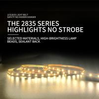 China 120 Lamp SMD 2835 LED Strip Super Narrow Plate Width 5mm LED Flexible Tape Light for sale