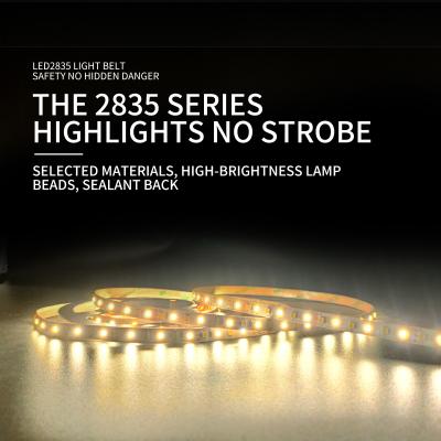 China 120 Lamp SMD 2835 LED Strip Super Narrow Plate Width 5mm LED Flexible Tape Light for sale