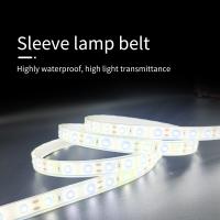 China 5 M/Roll SMD 2835 LED Strip 120 Lamp Monochrome IP67 Waterproof Sleeve for sale