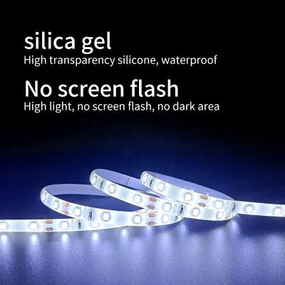 China IP65 Glue Dripping 12v LED Strip Lights Waterproof Low Voltage Highlight for sale
