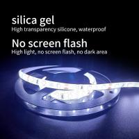 China Glue Dropping Soft Light Strip Low Voltage High Brightness Monochrome Type for sale