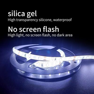 China Glue Dropping Soft Light Strip Low Voltage High Brightness Monochrome Type for sale