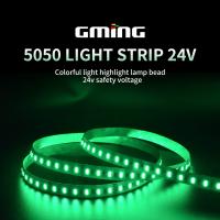 China RGB Colorful SMD 5050 LED Strip Light Flexible For Bar Display Cabinet / Stairs for sale