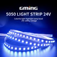 China RGB Flexible SMD 5050 LED Strip Light IP20 120 Degrees Beam Angle for sale