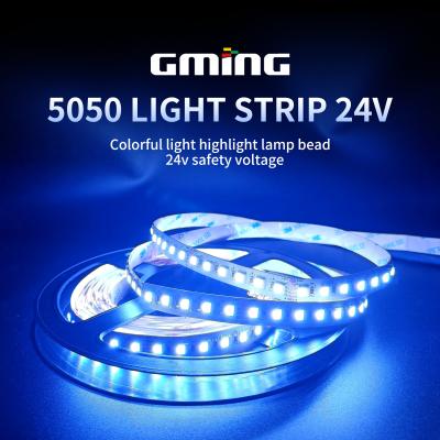China Waterproof SMD 5050 LED Strip Light RGB Dimming For KTV Induction Wine Cabinet for sale