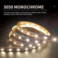China UL SMD LED Flexible Strips 5050 Highlight Monochrome 50000H Long Life for sale
