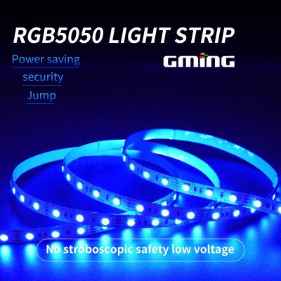China 5050 RGB Smd Flexible Cool White Led Strip Light Remote Control for sale