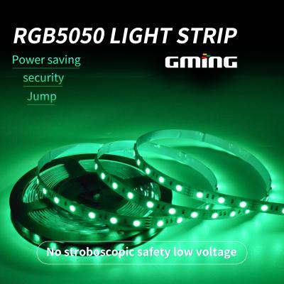 China Led Strip Light 5050 Rgb With Bar Colorful Running Lamp Waterproof Remote Control for sale