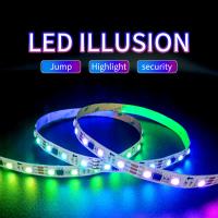 China 5050 RGB Lamp With 60 Lamps IC512 Bar Colorful Marquee Lamp for sale
