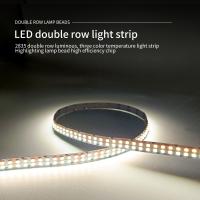 China Flexible 2835 Double Row Lamp Bead Stair Lighting Decoration Lighting for sale