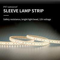 China Dimming SMD 2835 LED Strip With 120 degrees Waterproof Sleeve for sale