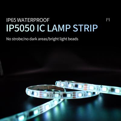 China Glue Dropping IP65 Led Strip Rgb Smd 5050 External WS2811 Running Water 5050RGB60 for sale