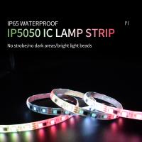 China 5050rgb 60 Lamp Slide Waterproof Smd Led Strip Color Full Color Ribbon Landscape for sale