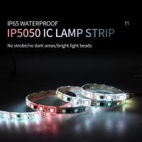 China Ip65 Waterproof Glue Drop Led Strip 5050 Smd External Ws2811 Light Slide Full Color for sale
