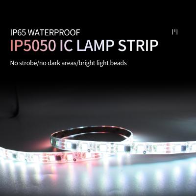 China 5050rgb Smd Led Strip Lights Waterproof 120 Light for sale