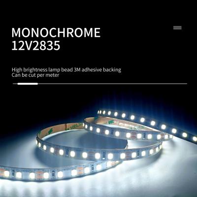 China Low Voltage 12v 24v Smd 2835 Led Strip Lamp Monochrome for sale