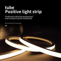 China Silicone Linear Pattern Flexible Led Strip Lights 2835 Bead Model for sale