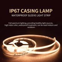 China Emergency High Voltage Led Strip Lights PVC Transparent Sleeve for sale