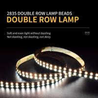 China High Intensity White Warm Light SMD 2835 LED Strip 24V Input Voltage for sale