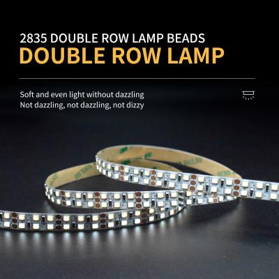 China Dimmable SMD 2835 Led Soft Strip Lights Low Voltage 12V 24V Lighting for sale