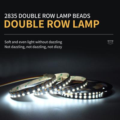 China Monochrome Soft SMD 2835 LED Strip Indoor Ultra High Brightness for sale