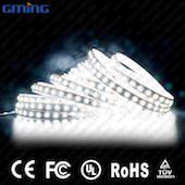 China 12V 24V 3528 Smd Dimmable LED Strip Light Landscape Lamps 120 LED / M 8mm PCB Width for sale