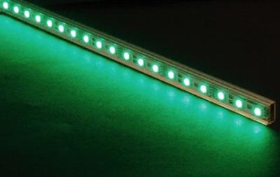 China Programming 5050 SMD LED , 16 Inch Color Changing Outdoor LED Strip Lights for sale