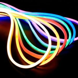 China IP65 Led Strip Tape Lights , Flexible Led Color Changing Light Strip Neon Rope Tube for sale