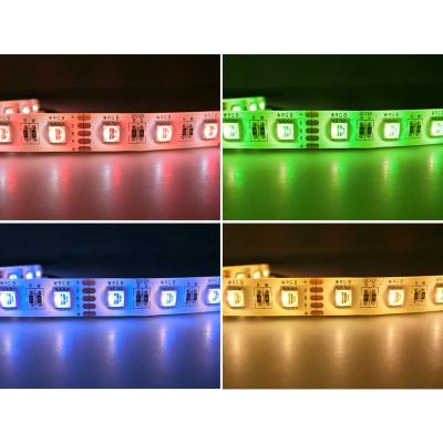 China DC 12/24V 5050 Rgbw Rigid LED Strip Lights Remote Control 3 Years Warranty for sale